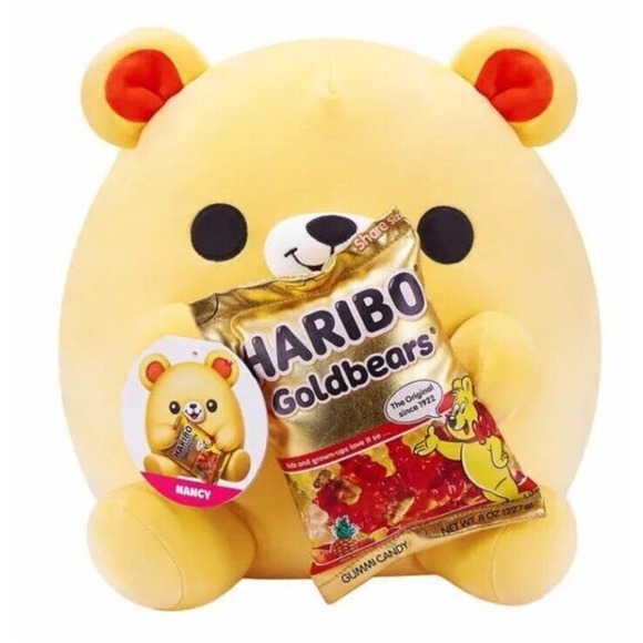 Snackles | Toys | Snackles Gummy Bear Nancy 4 Jumbo Plush Snackles Haribo Goldbears Squishy Toy ...